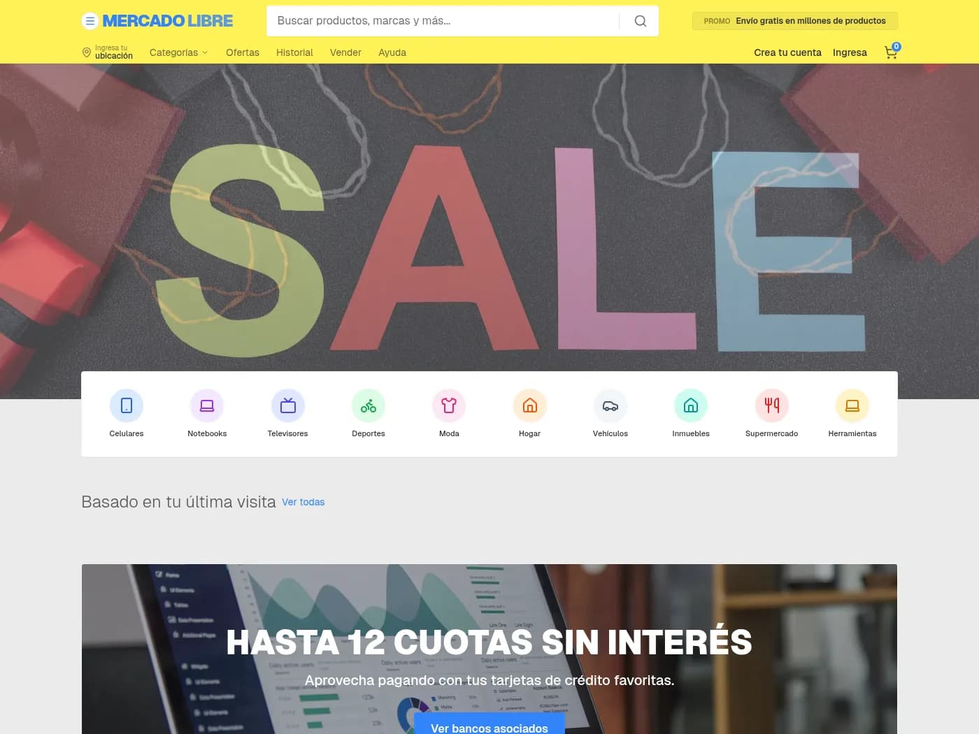 MercadoLibre CL Clone