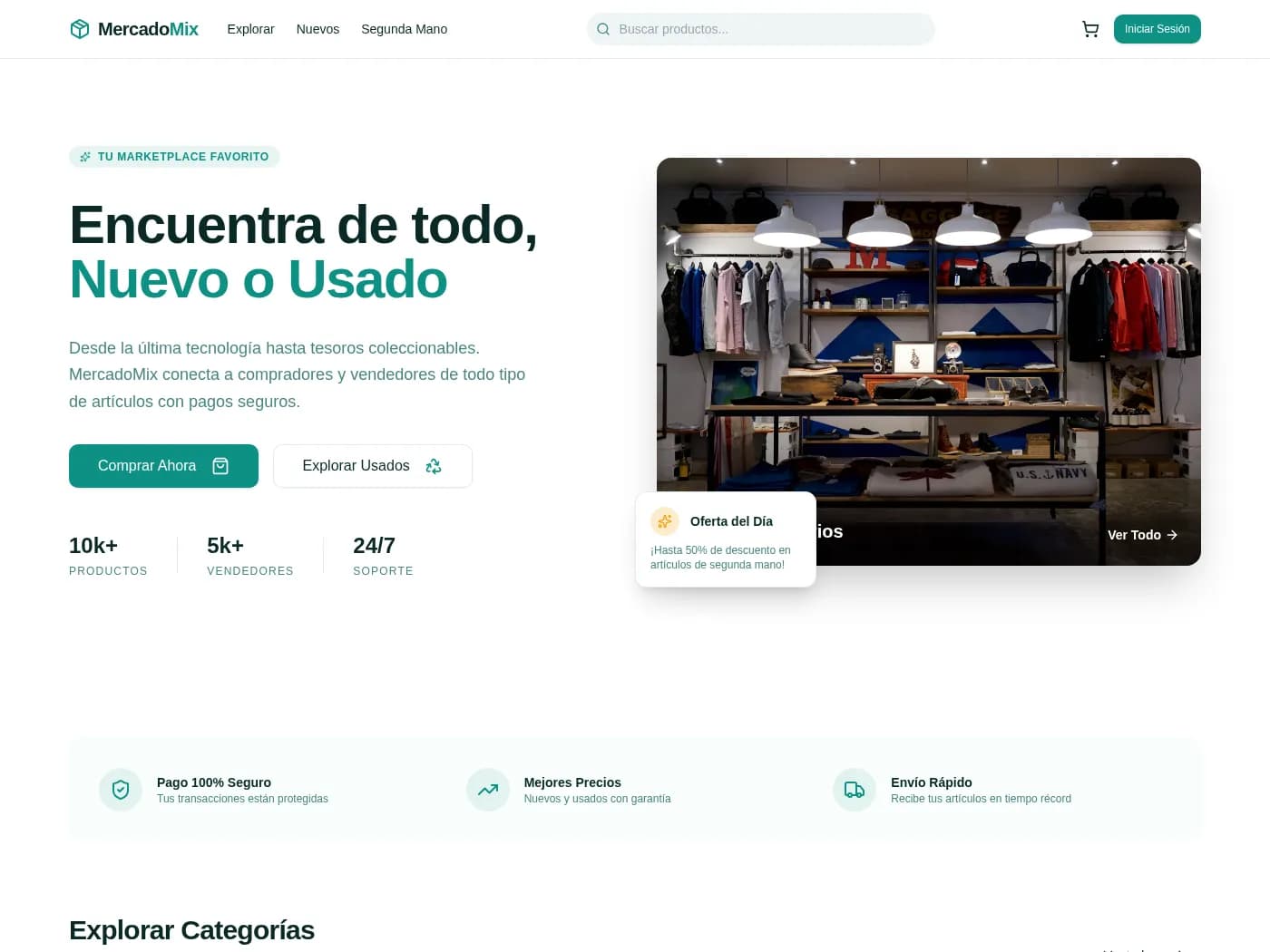 MercadoMix Online Shop