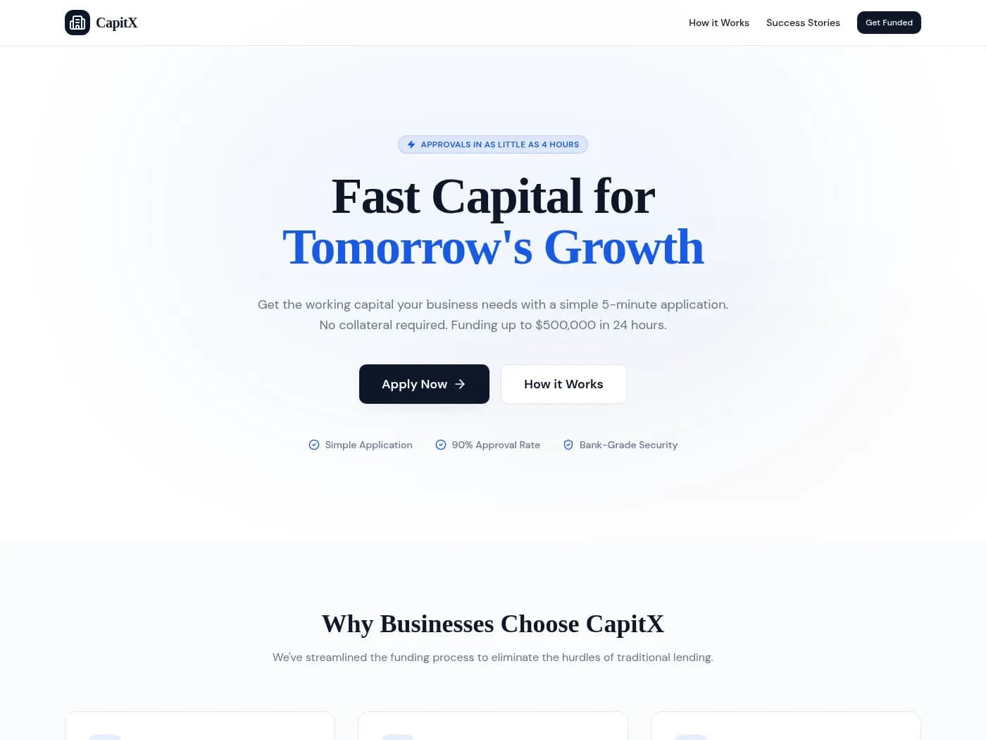 Merchant Funding Portal
