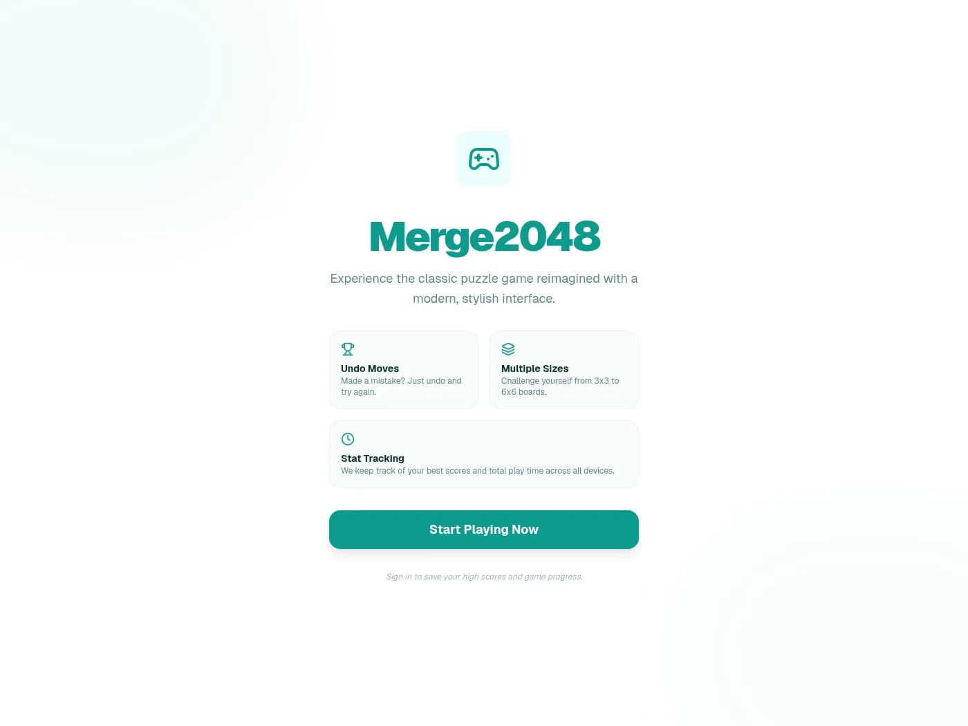 Merge2048 Puzzle Game