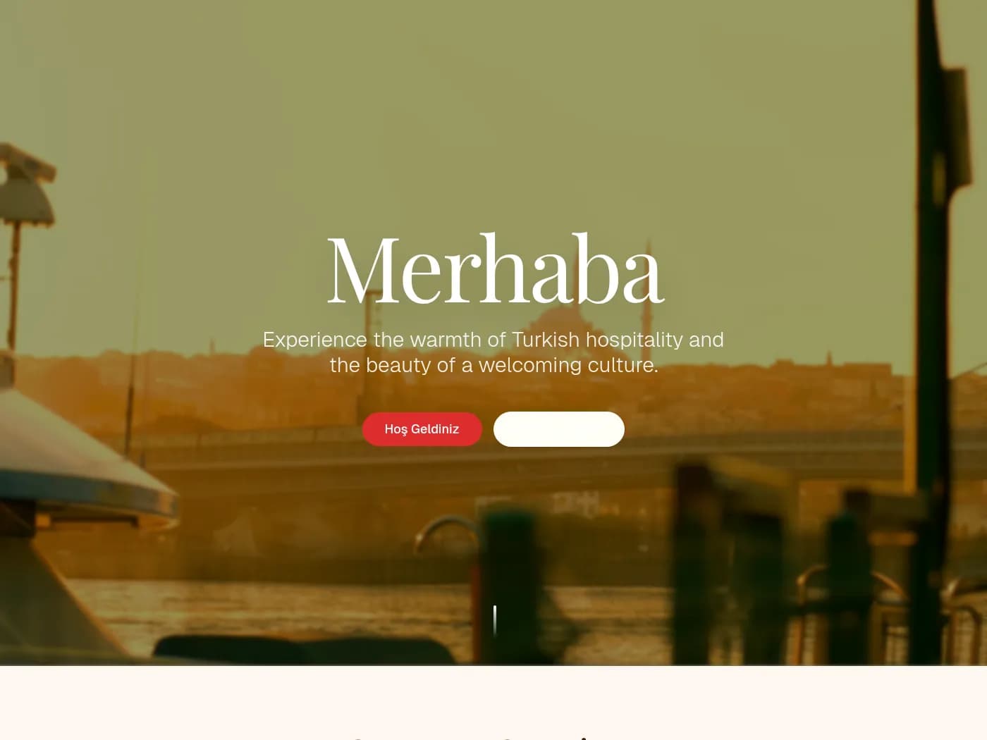 Merhaba Welcome App