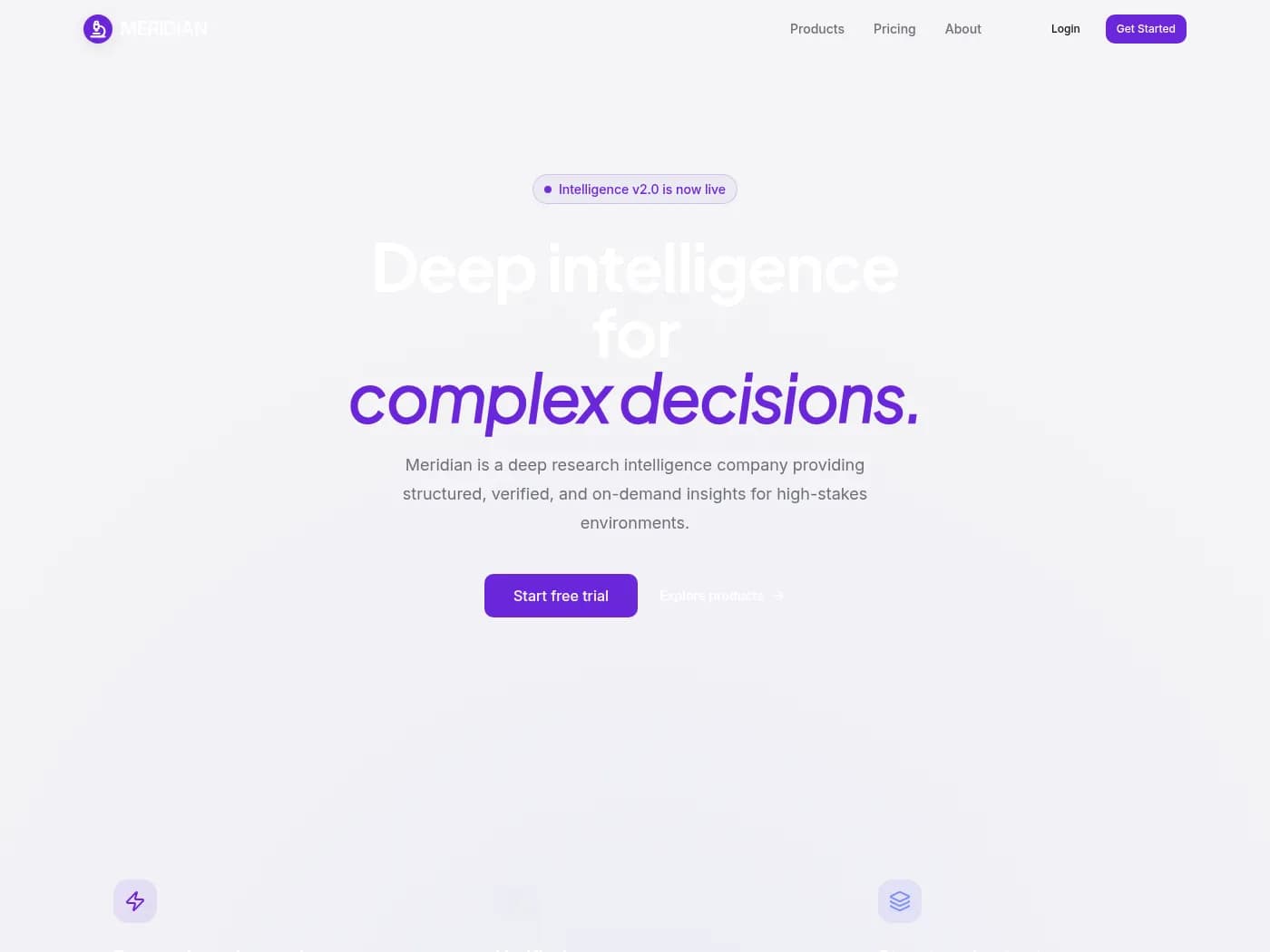 Meridian Research Platform