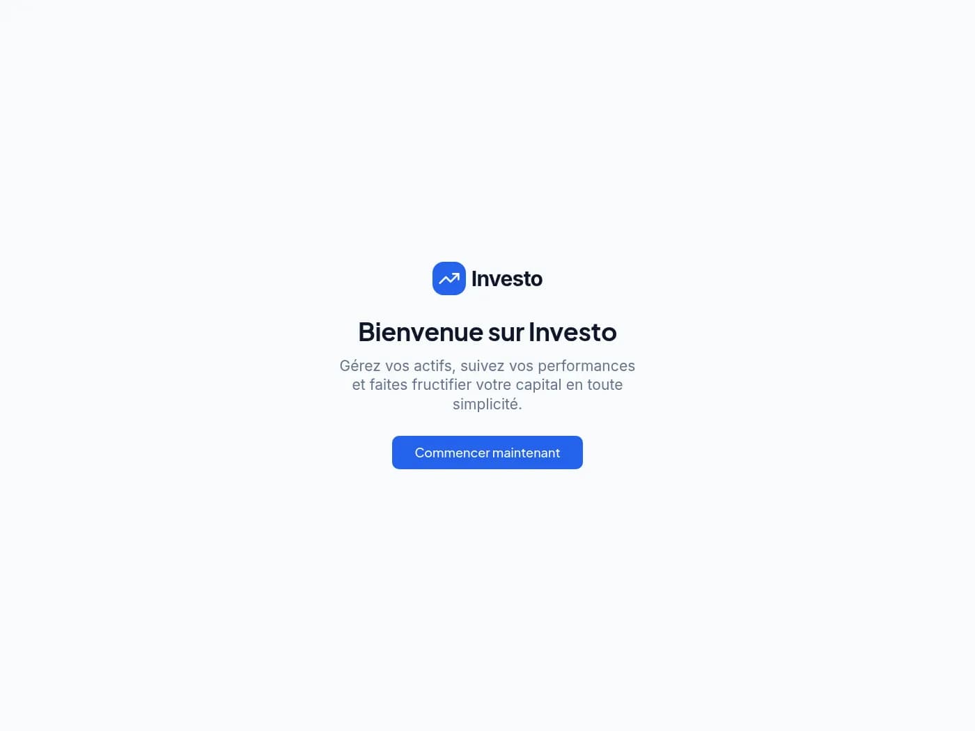 Investo MERN Platform
