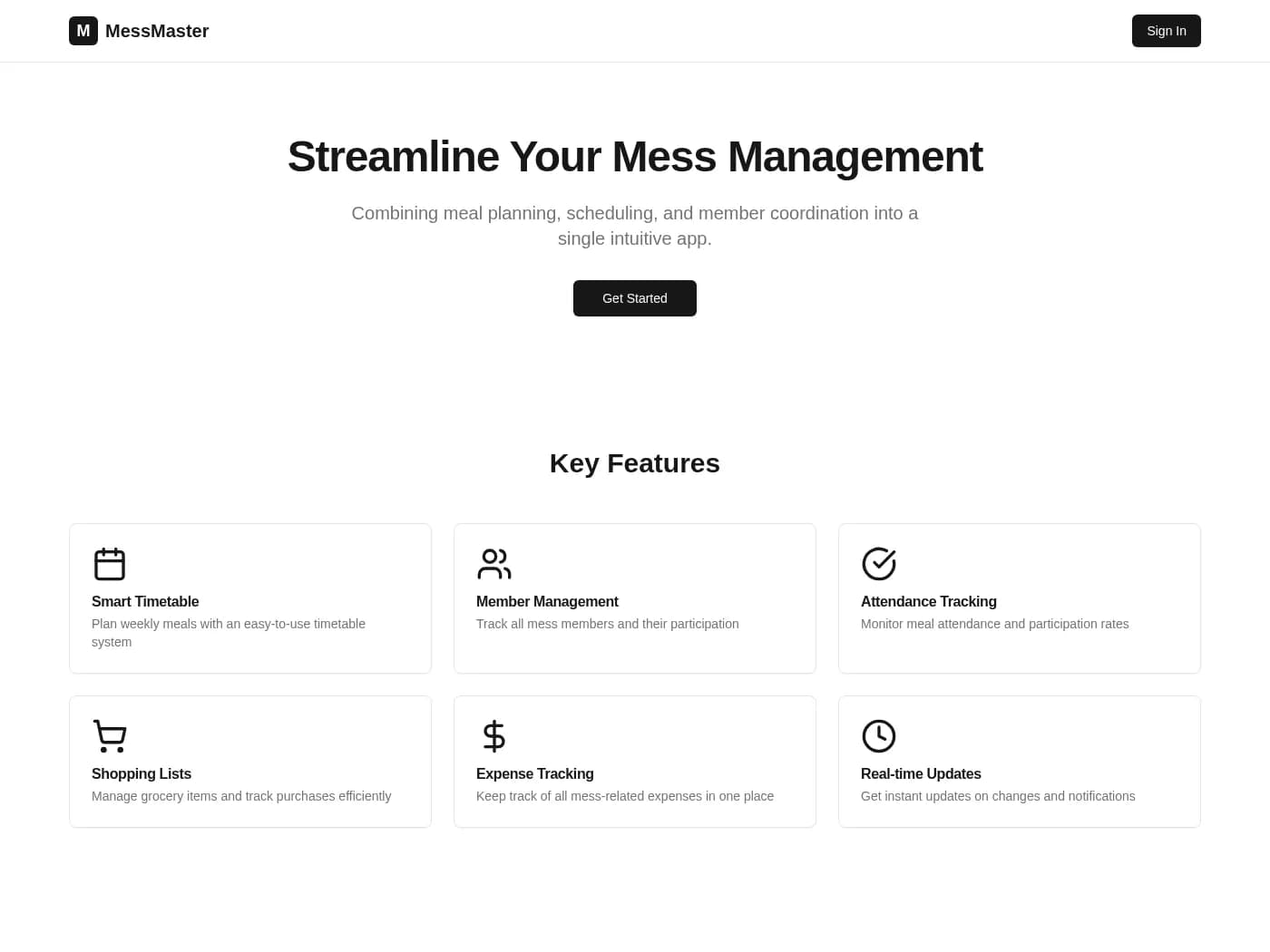 MessMaster