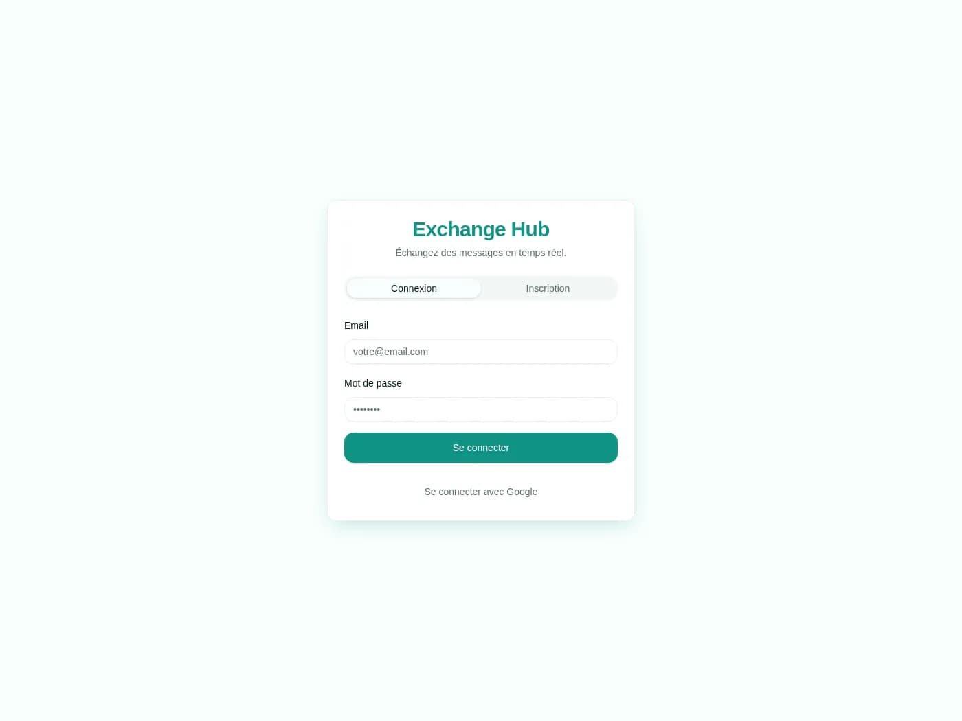 Message Exchange Hub