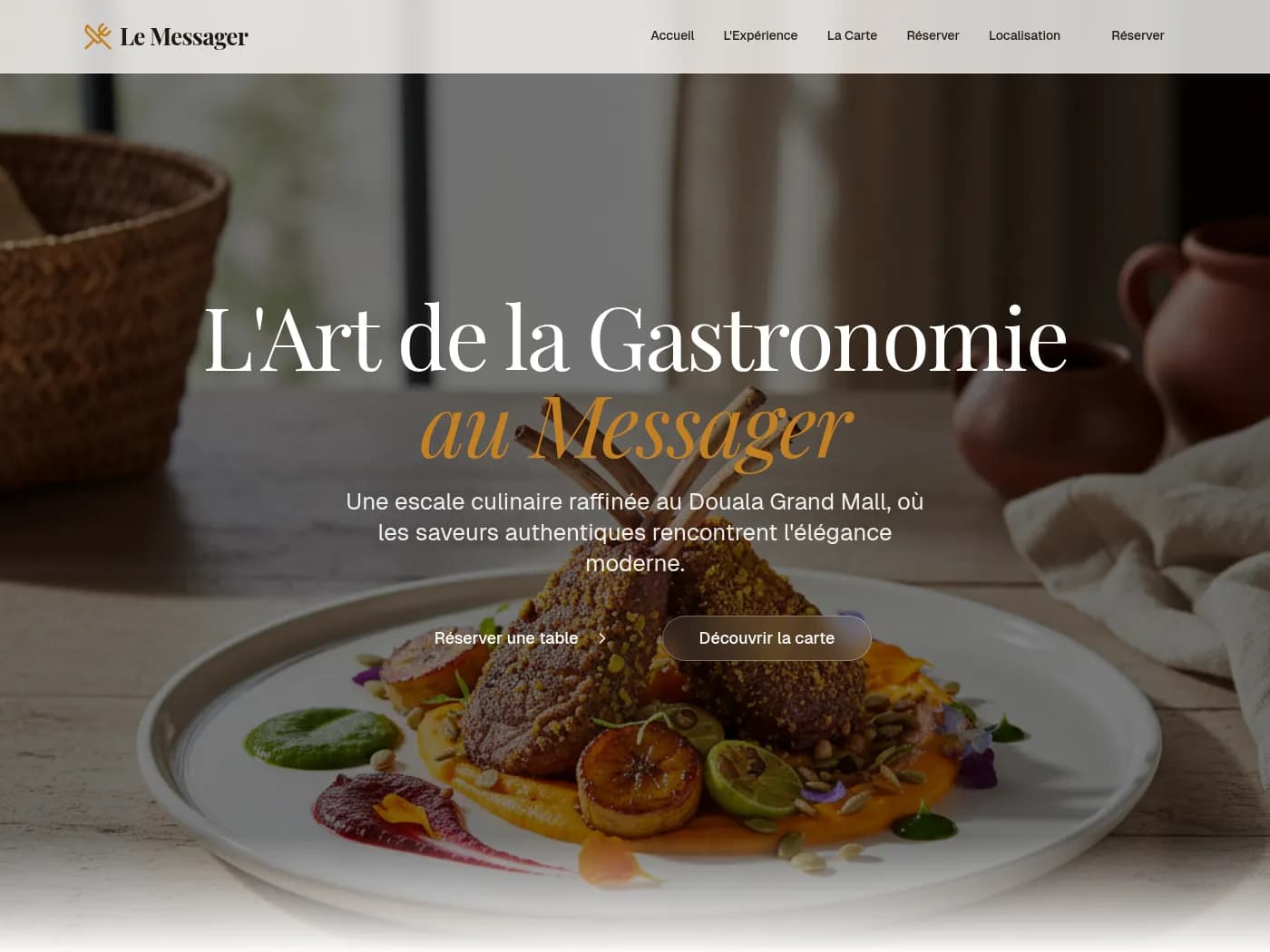 Le Messager Vitrine