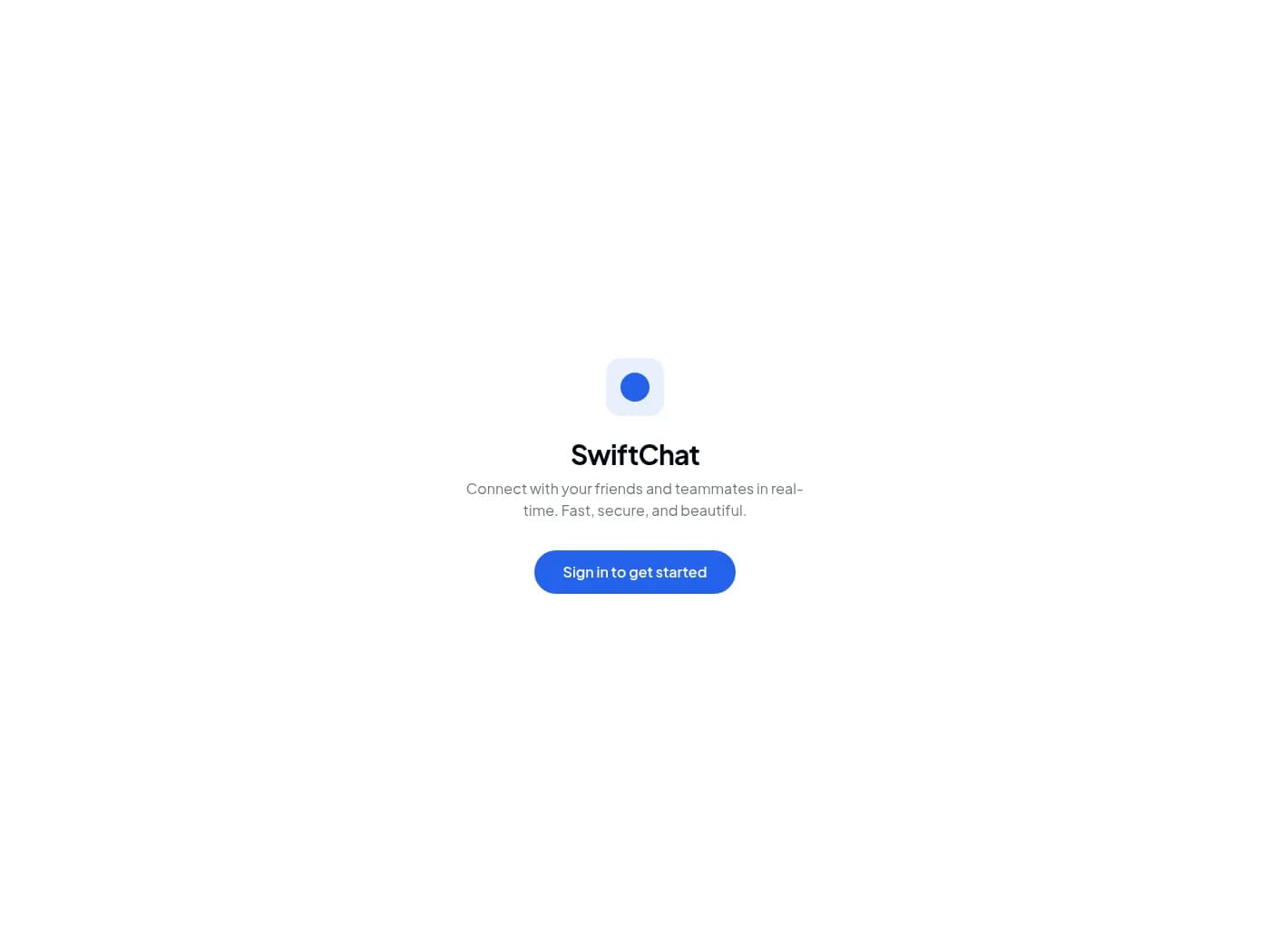 SwiftChat Messenger