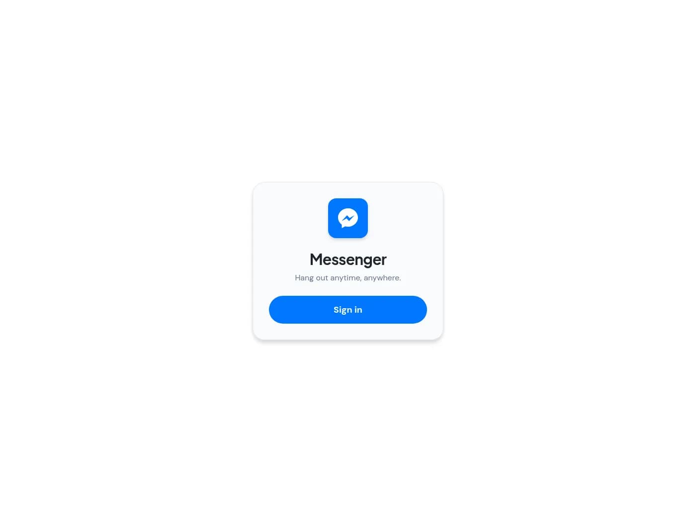 Messenger Clone