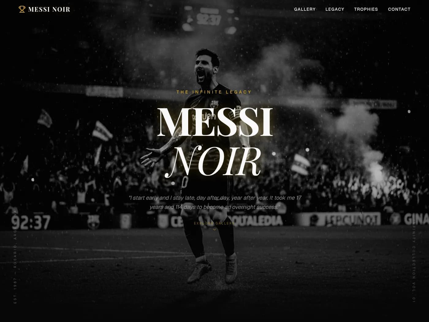 Messi Noir Edition