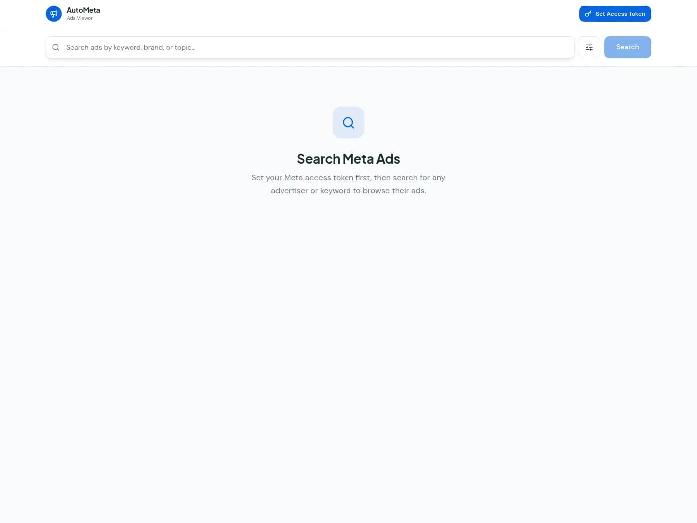 AutoMeta Ads Viewer