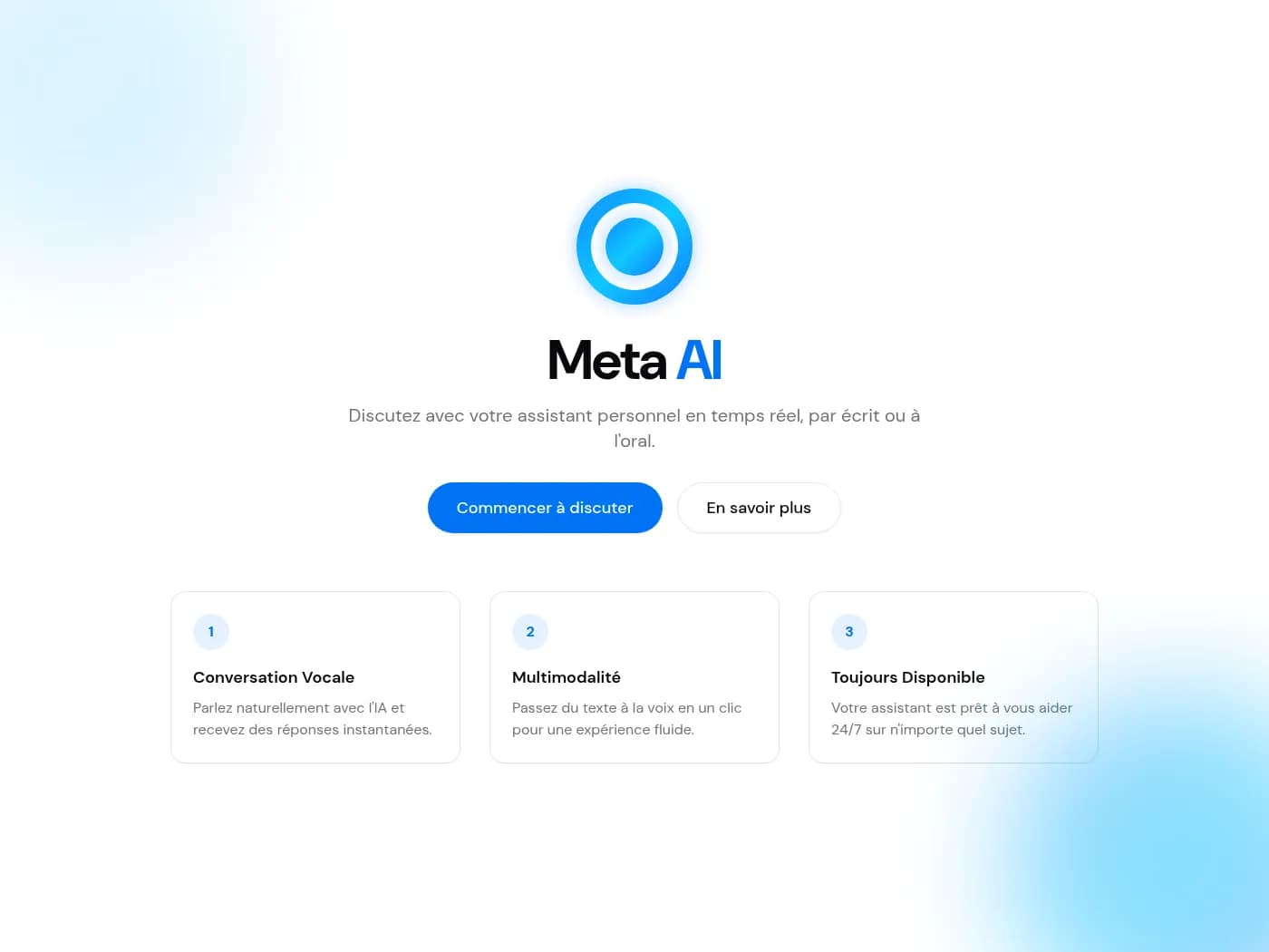 Meta IA Voice Chat