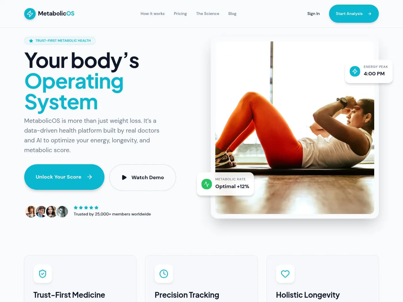 MetabolicOS Health Platform