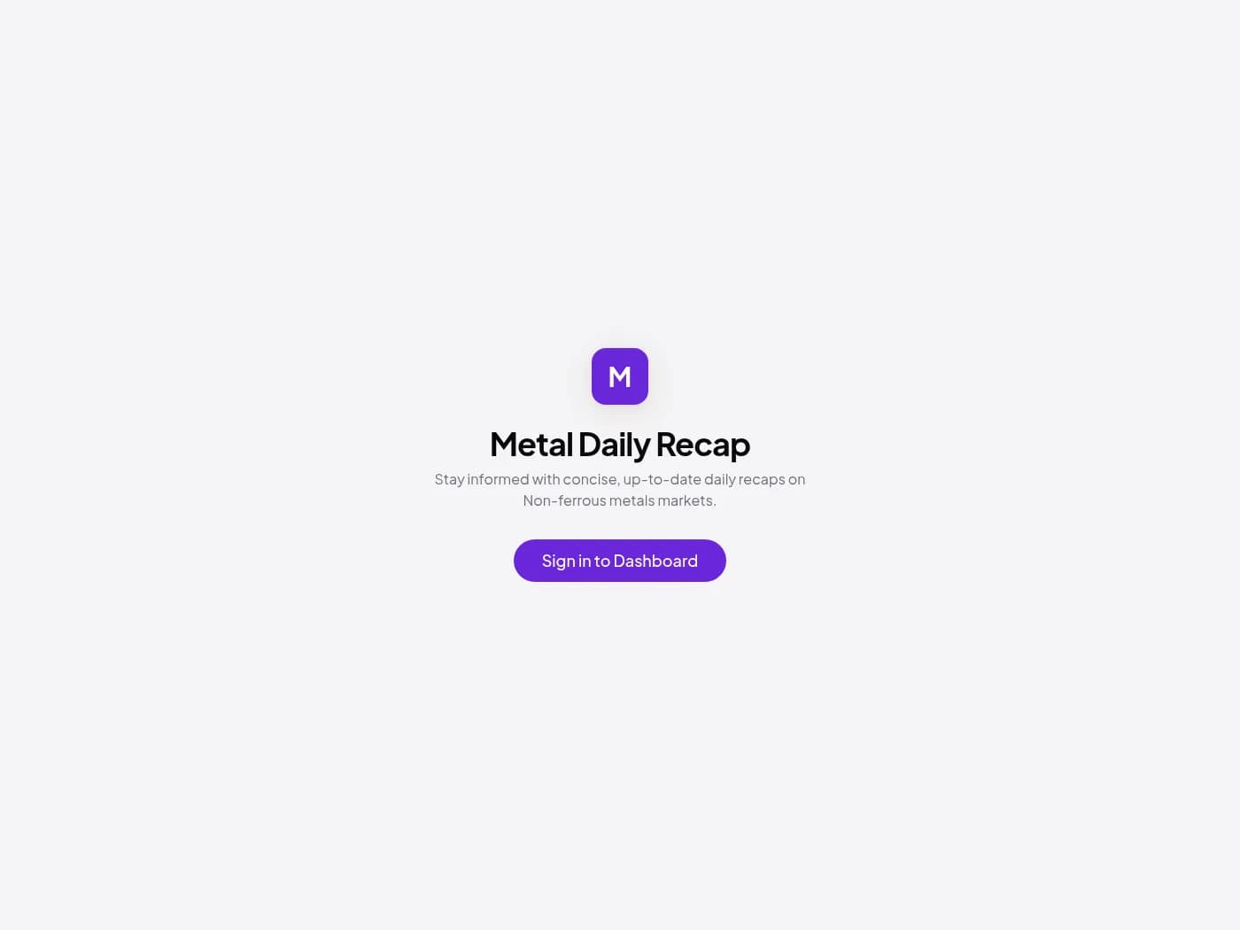 Metal Daily Recap