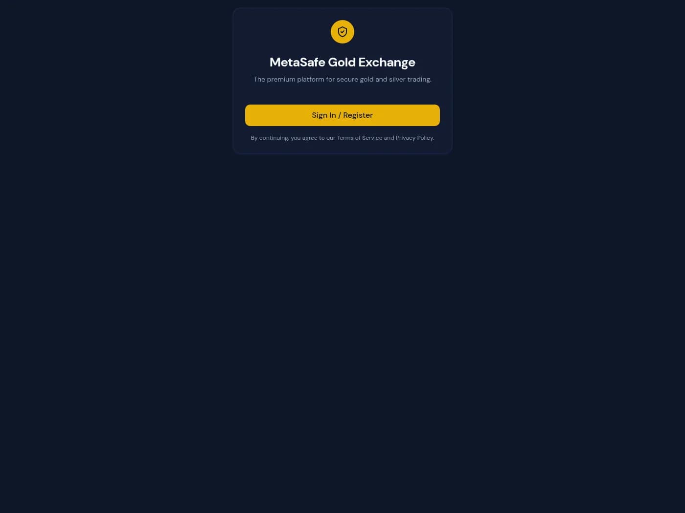 MetaSafe Gold Exchange