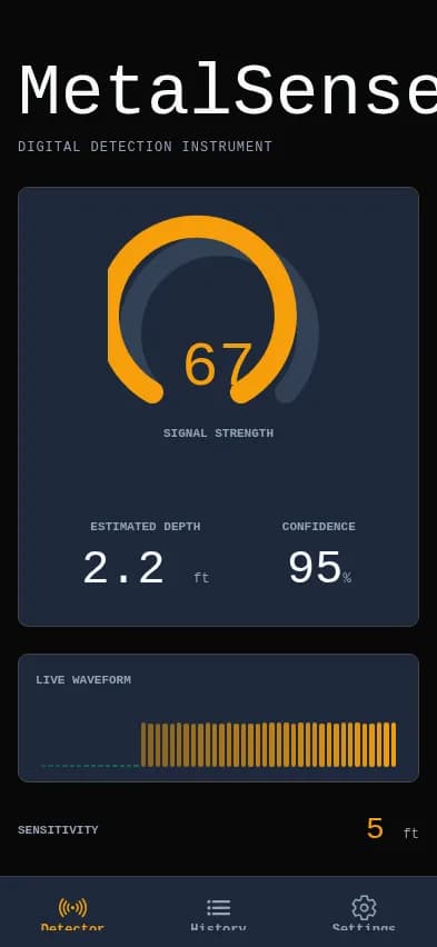MetalSense iOS Detector