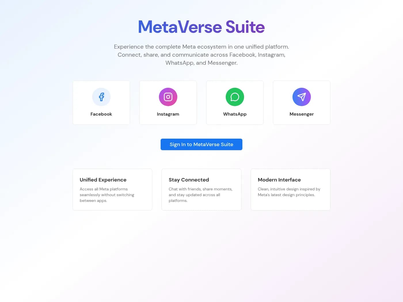 MetaVerse Suite
