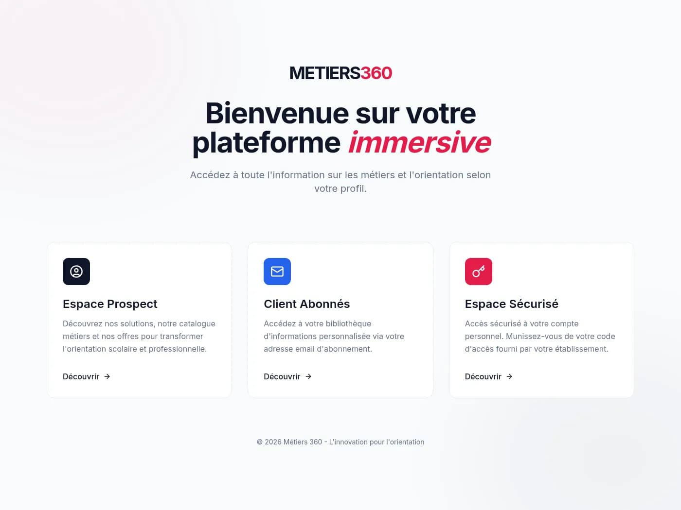 Metiers360 Hub
