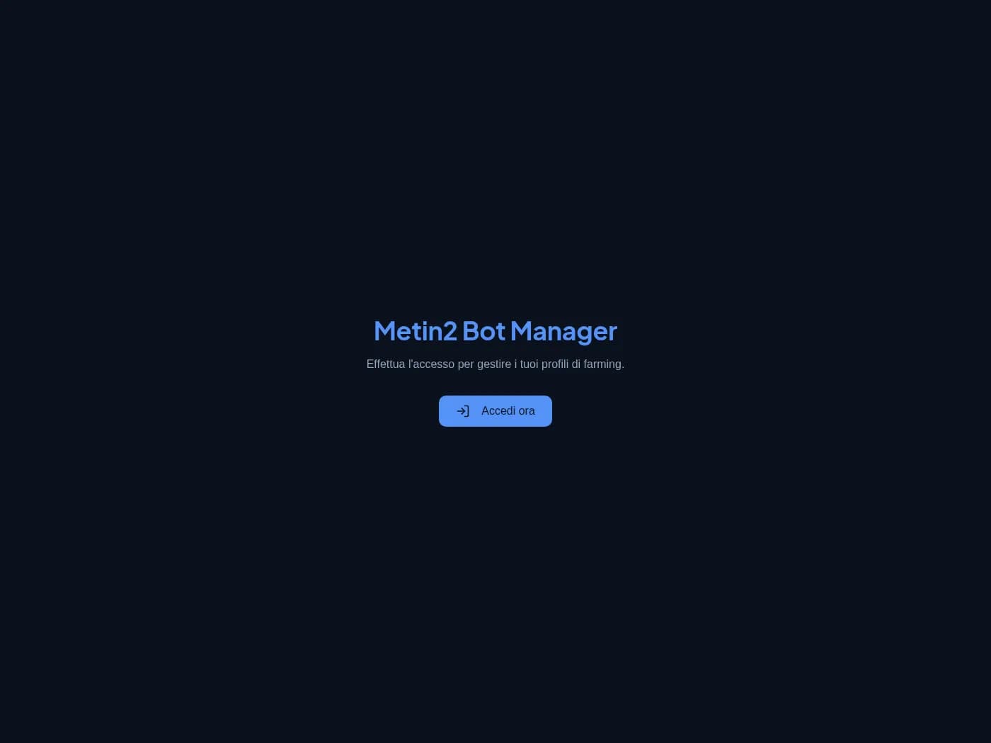 Metin2 Bot Manager