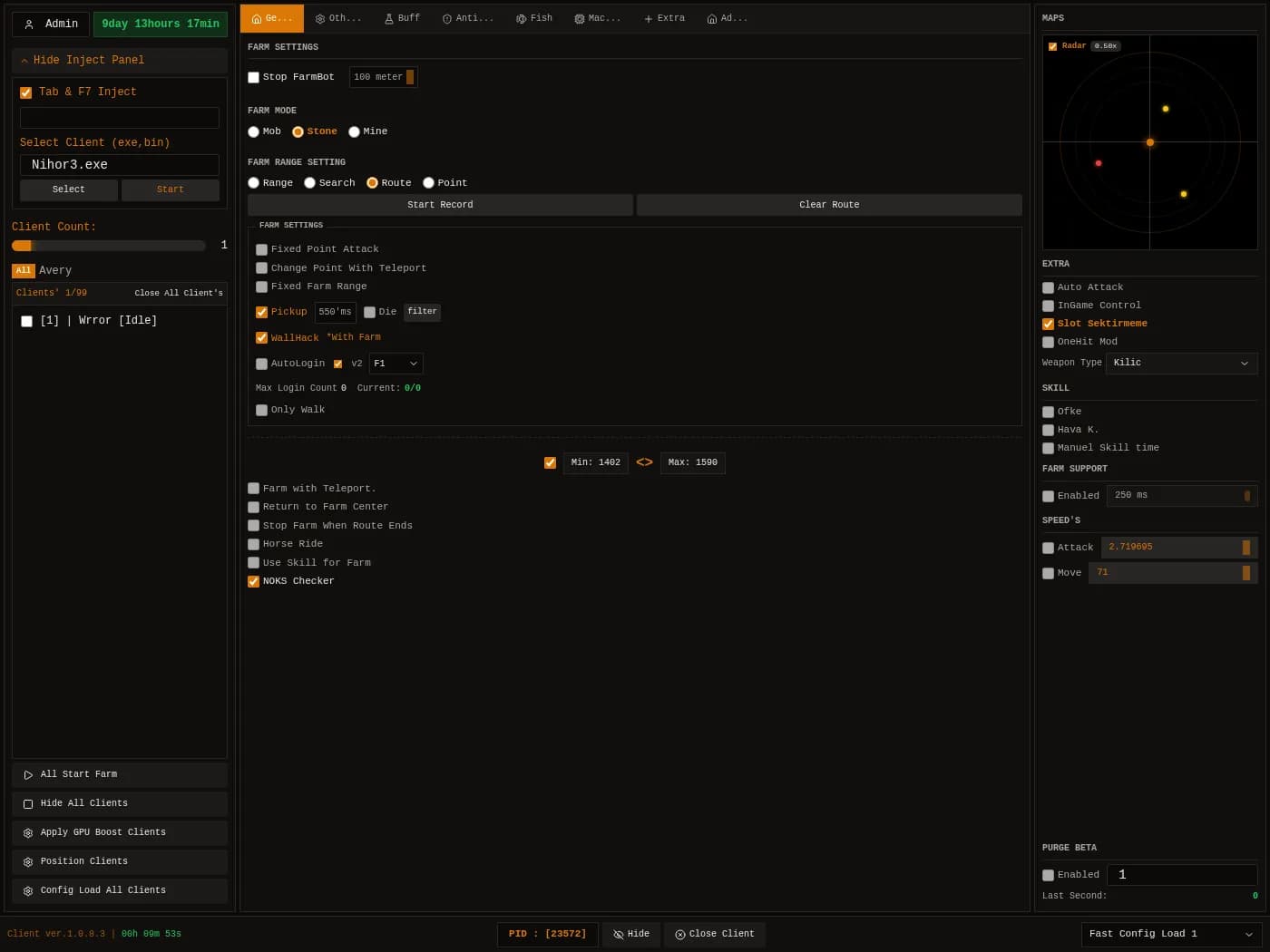 Metin2 FarmBot Optimizer
