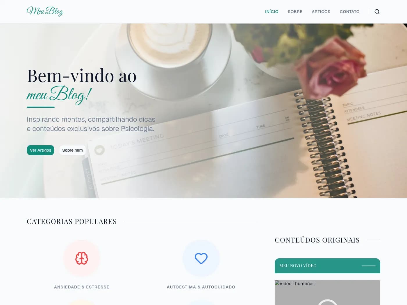 Meu Blog Simples