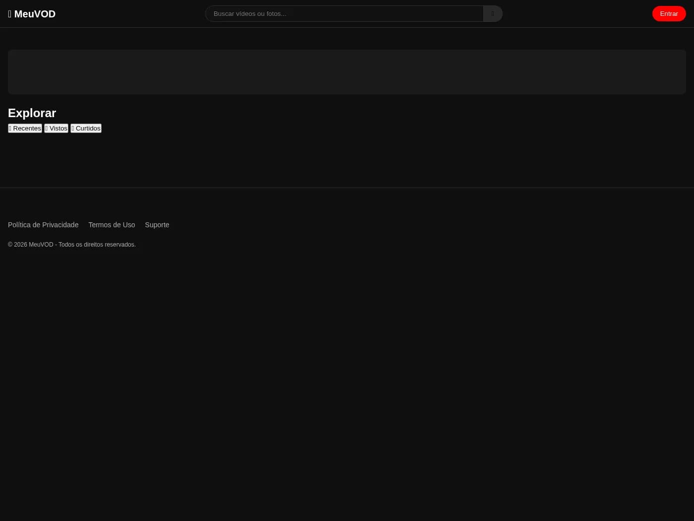 MeuVOD Live Platform