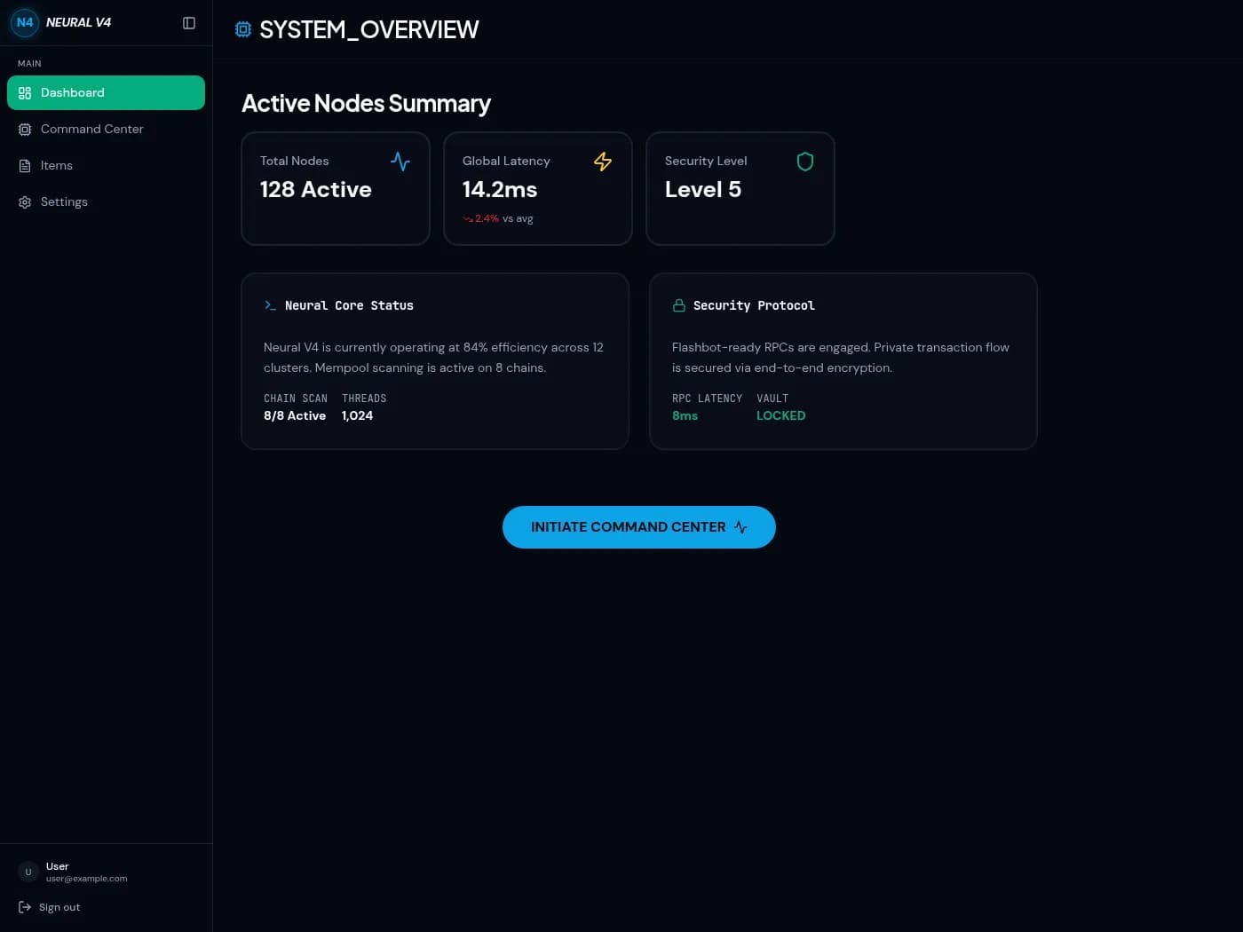 MEV Bot UI Simulator