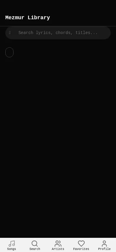 Mezmur Song Library App