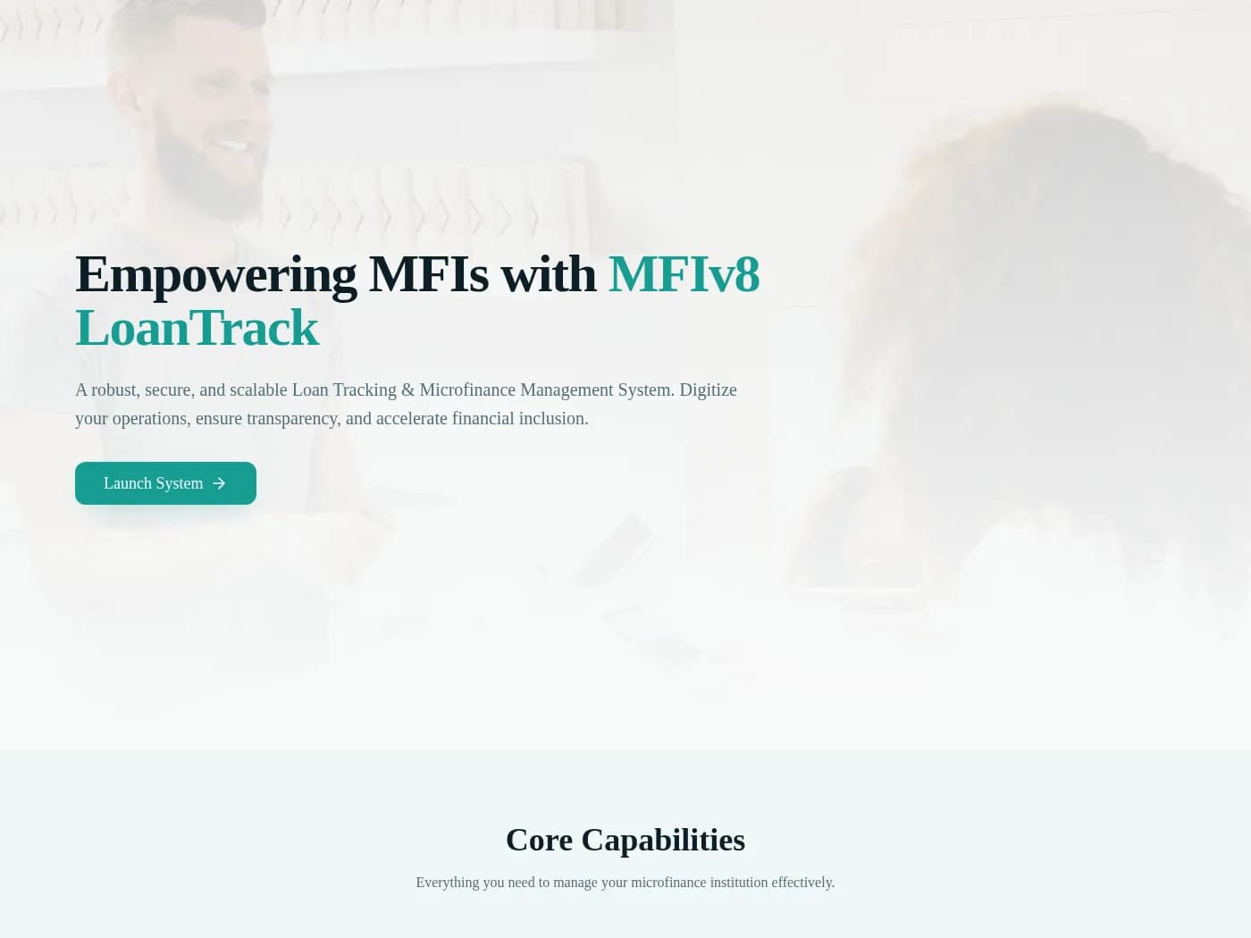 MFIv8 LoanTrack Suite