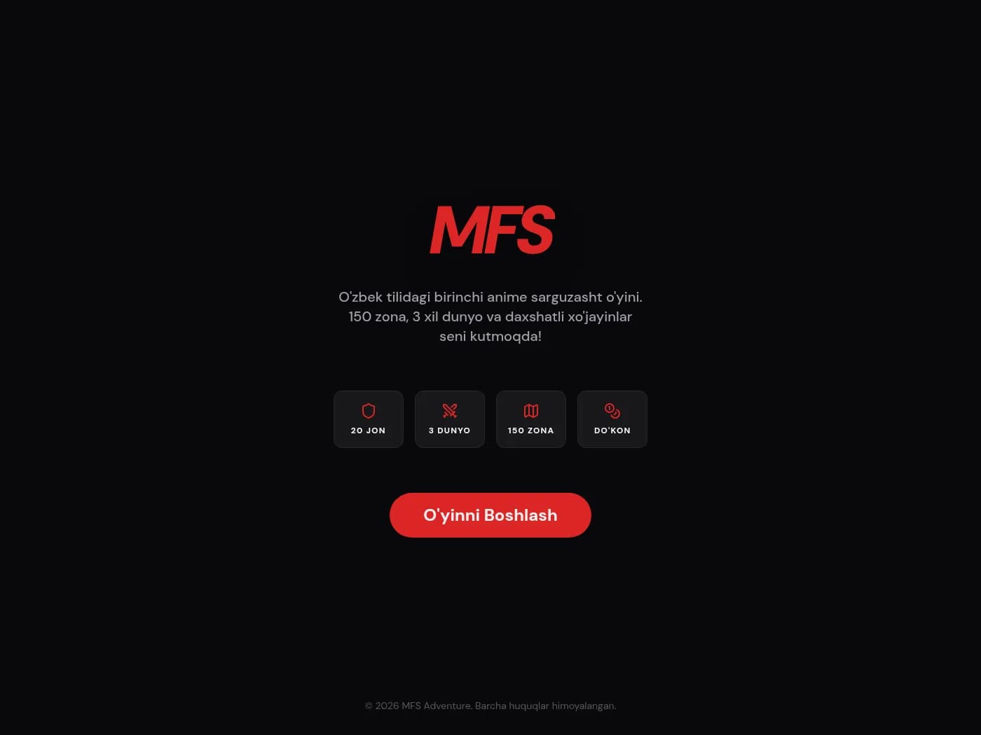 MFS Uzbek 3D Adventure