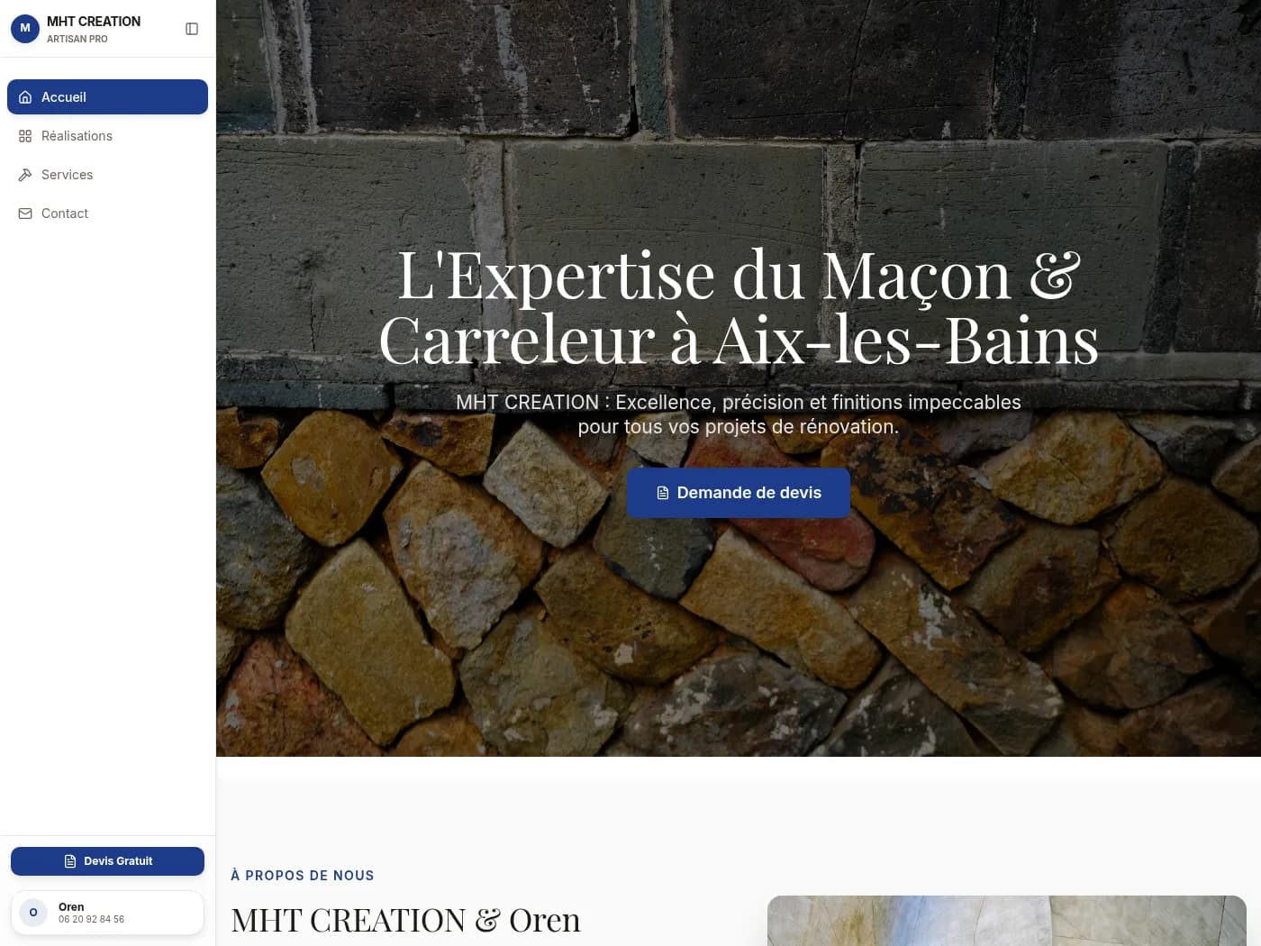 MHT Creation Pro Site