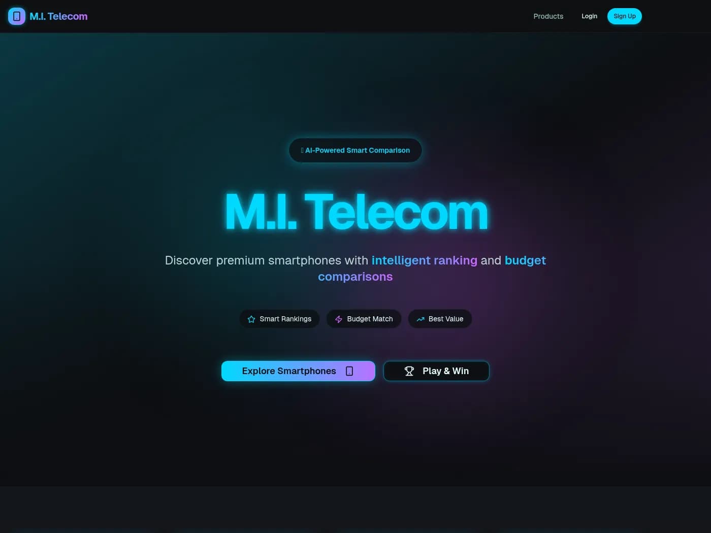 MI Telecom Web App