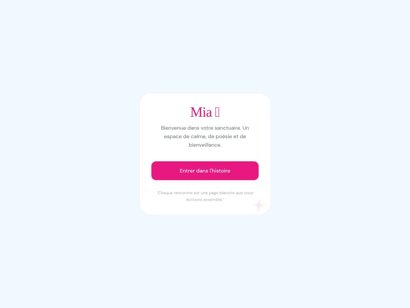 Mia Storybook App