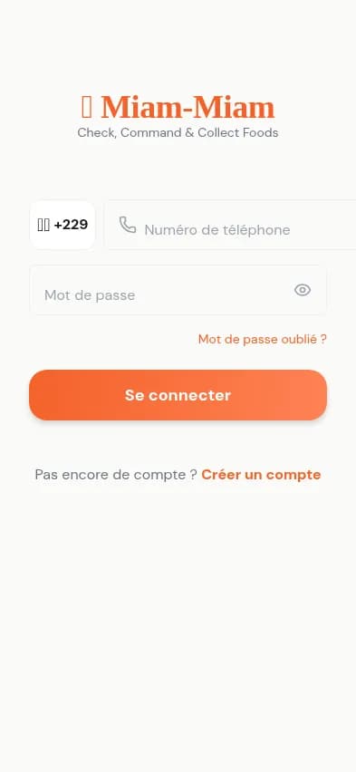 Miam-Miam Mobile App
