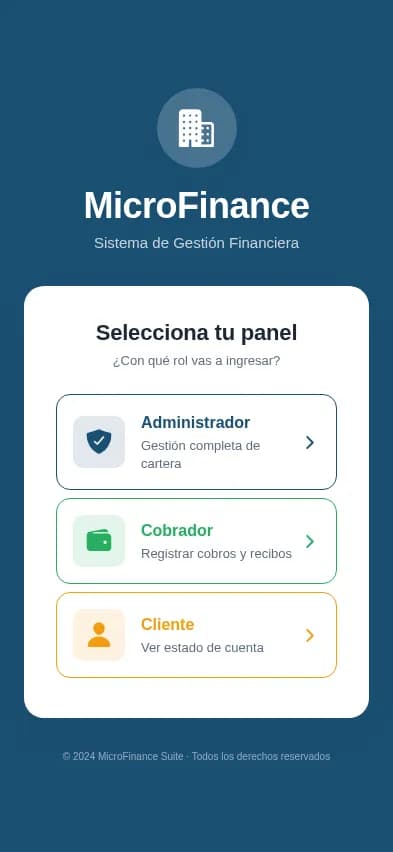 MicroFinance Manager Suite