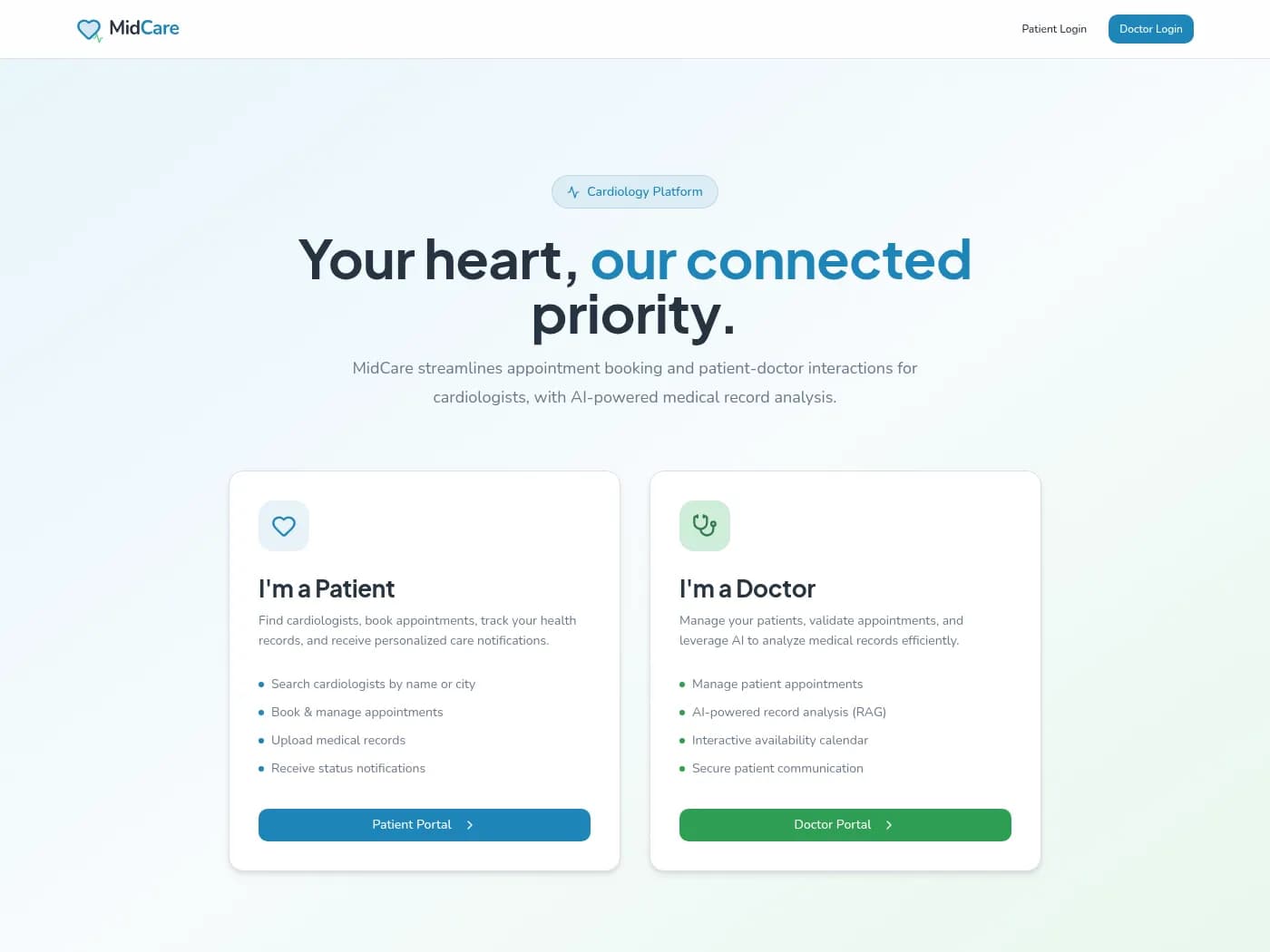 MidCare Cardio Connect