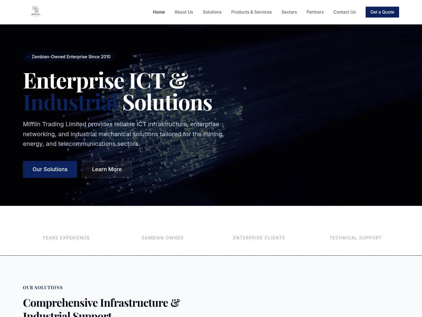 Mifflin Trading Website