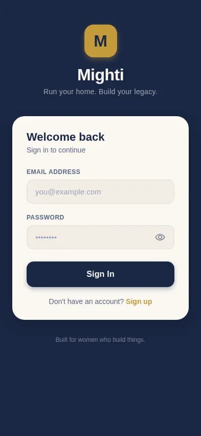Mighti Home Manager
