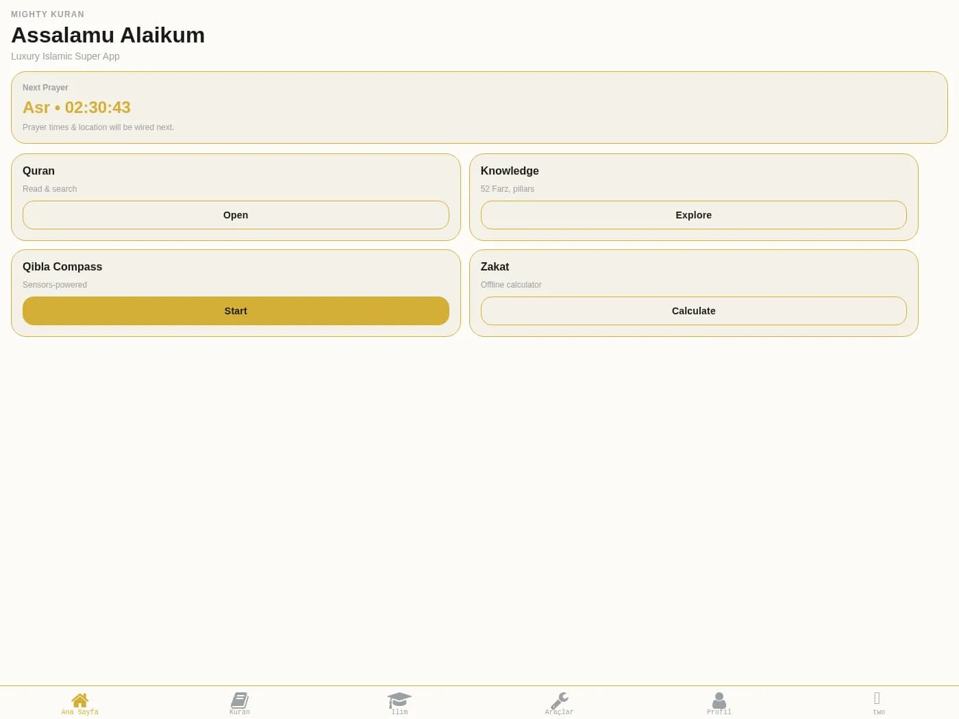Mighty Kuran Super App