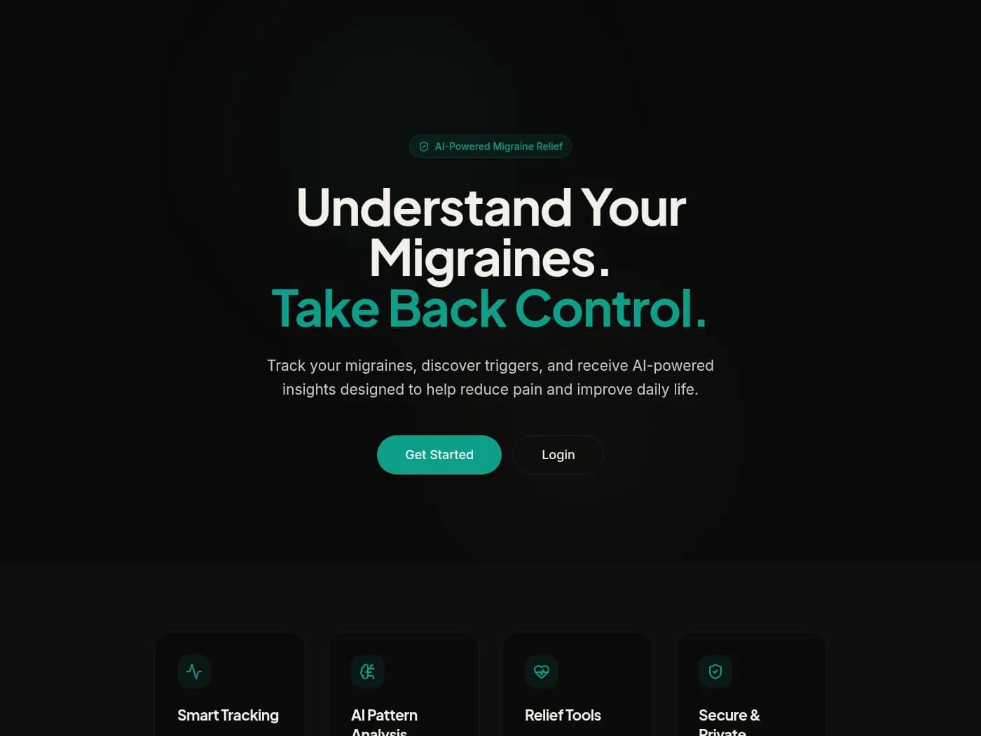 CalmAura Migraine Tracker