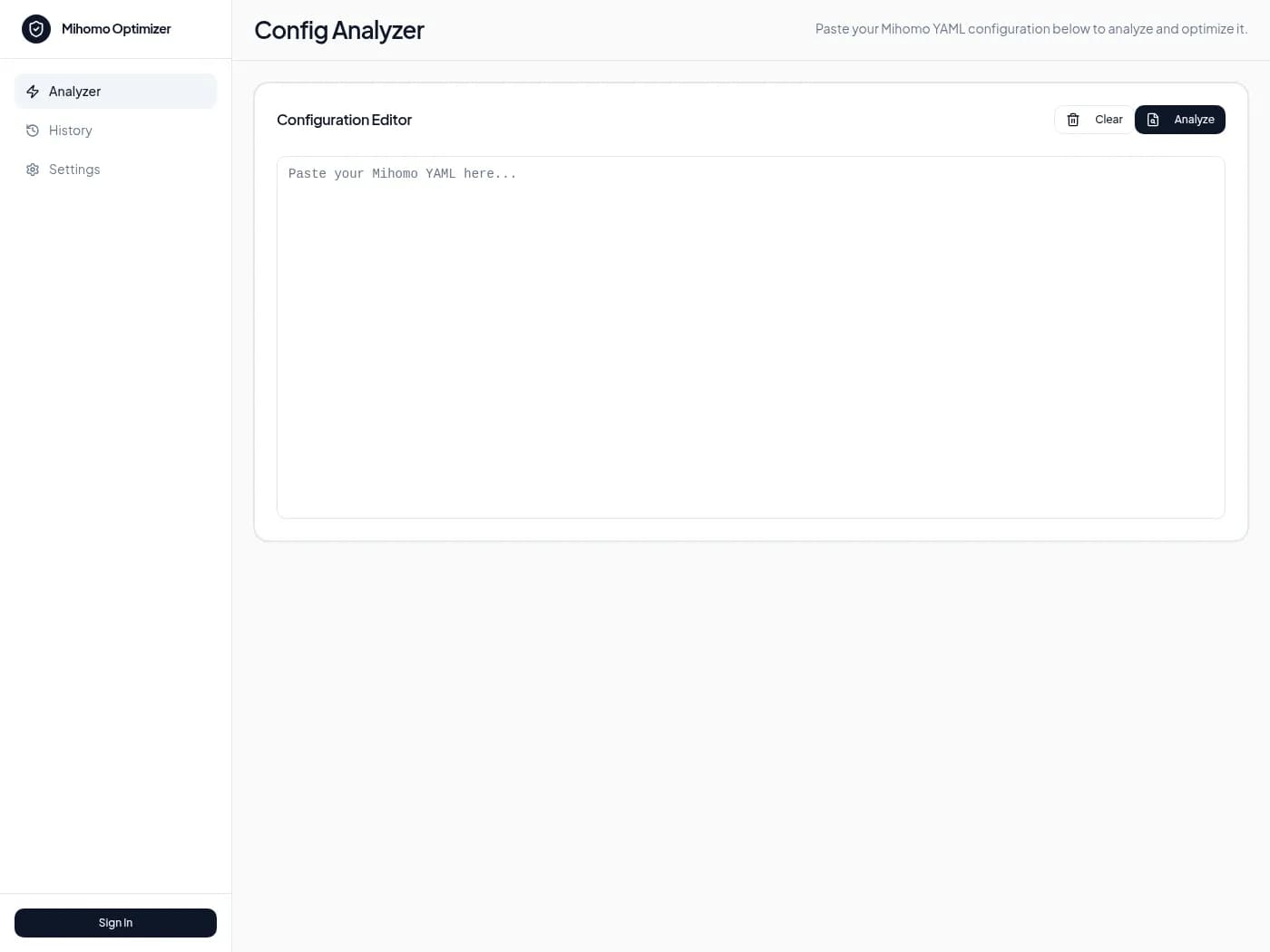 Mihomo Config Optimizer