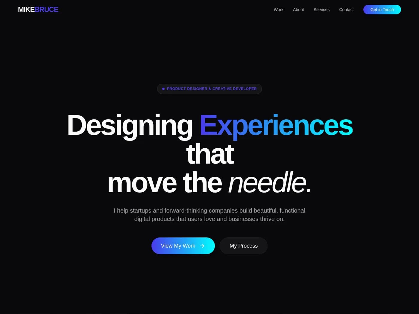 Mike Bruce Design Site
