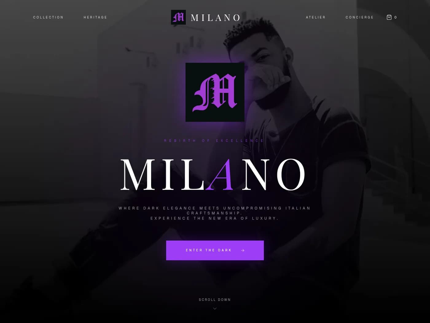 MILANO Brand Website