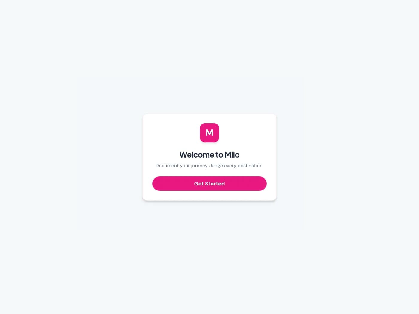 Milo Travel Reviews App