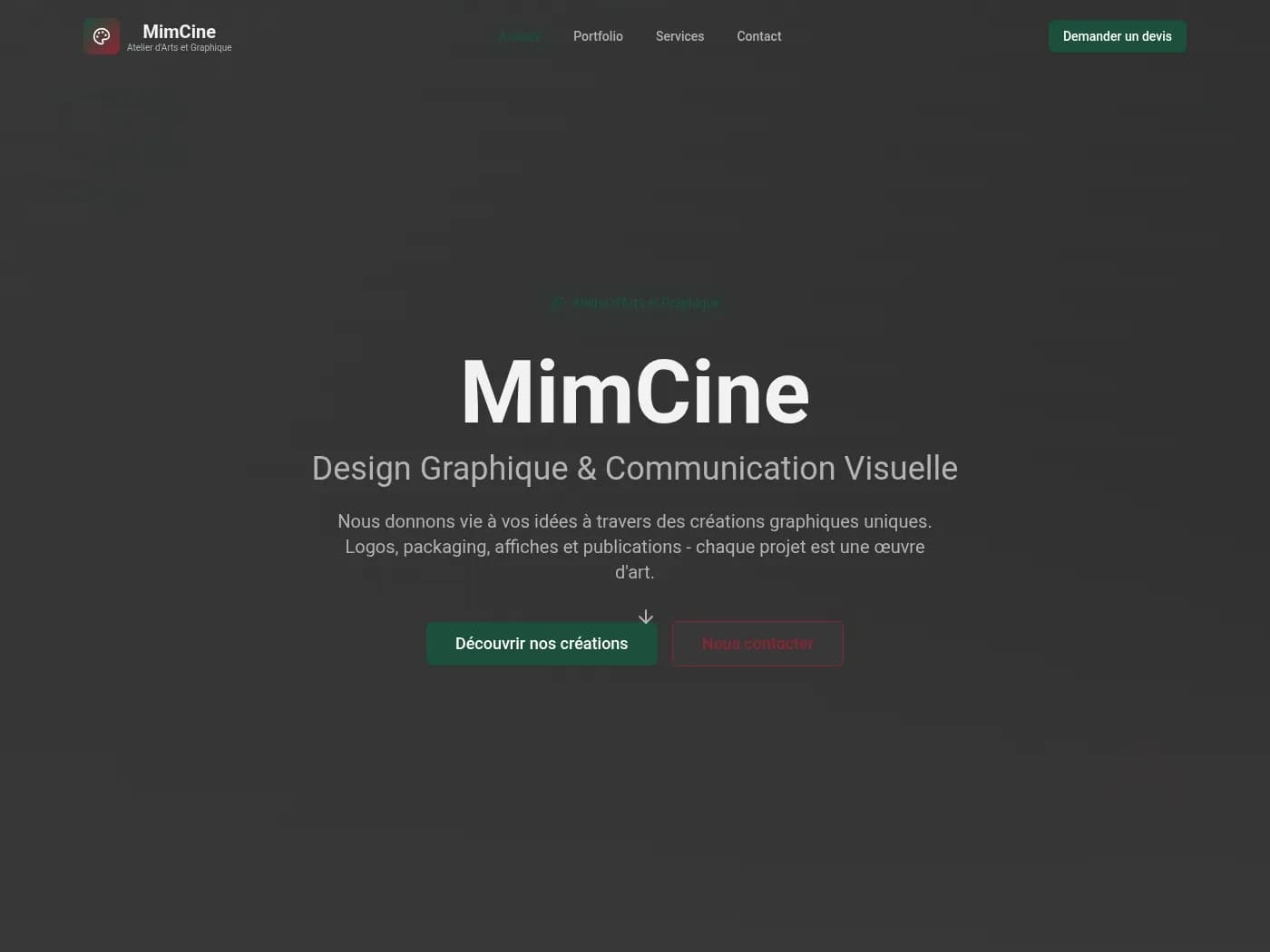 MimCine Art Portfolio