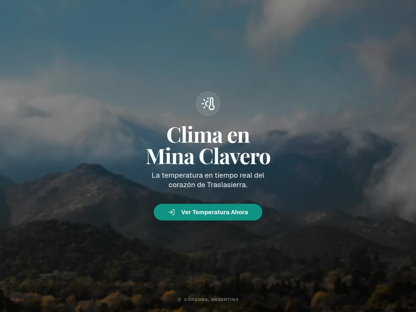 Mina Clavero Weather