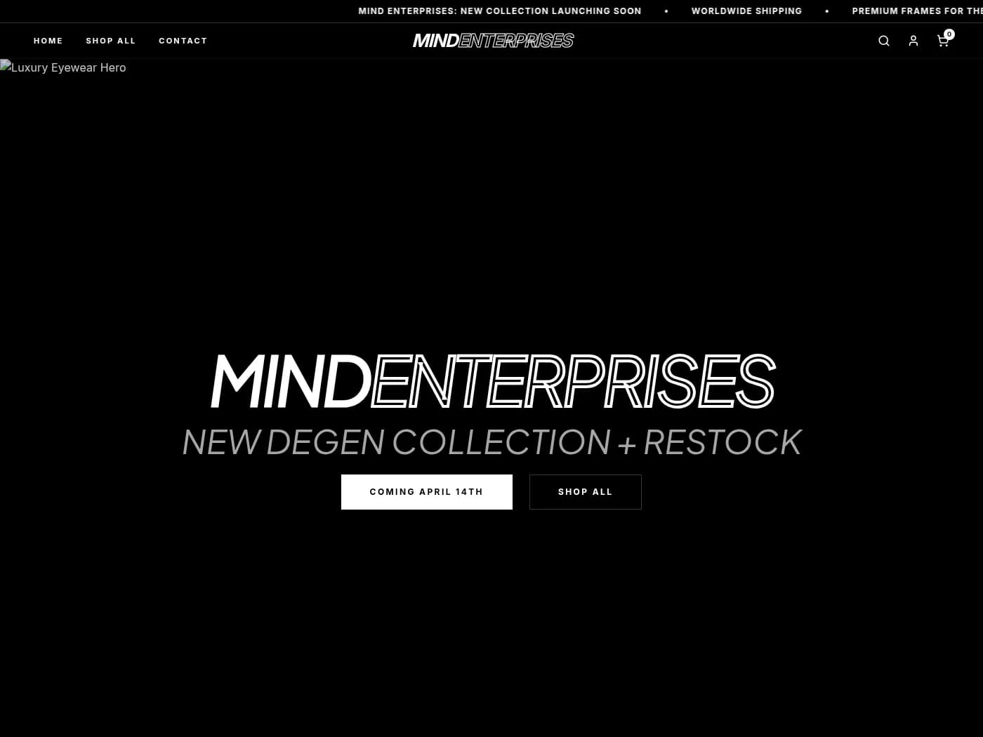 Mind Enterprises Store