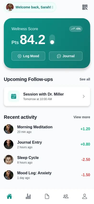 MindCare Connect UI