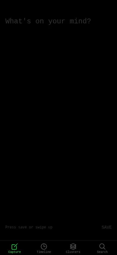 MindDump Capture App