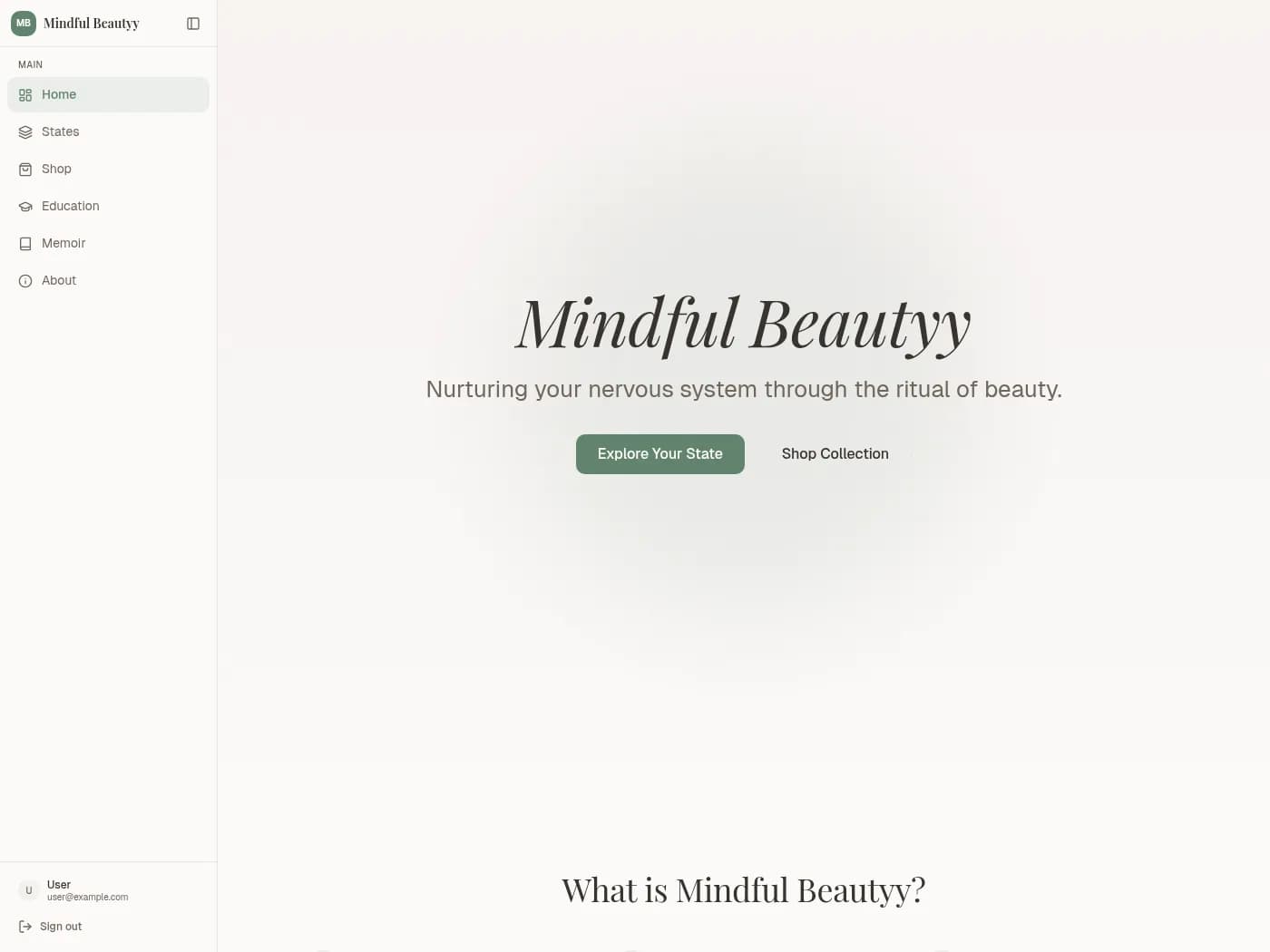 Mindful Beauty