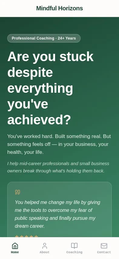 Mindful Horizons Pro